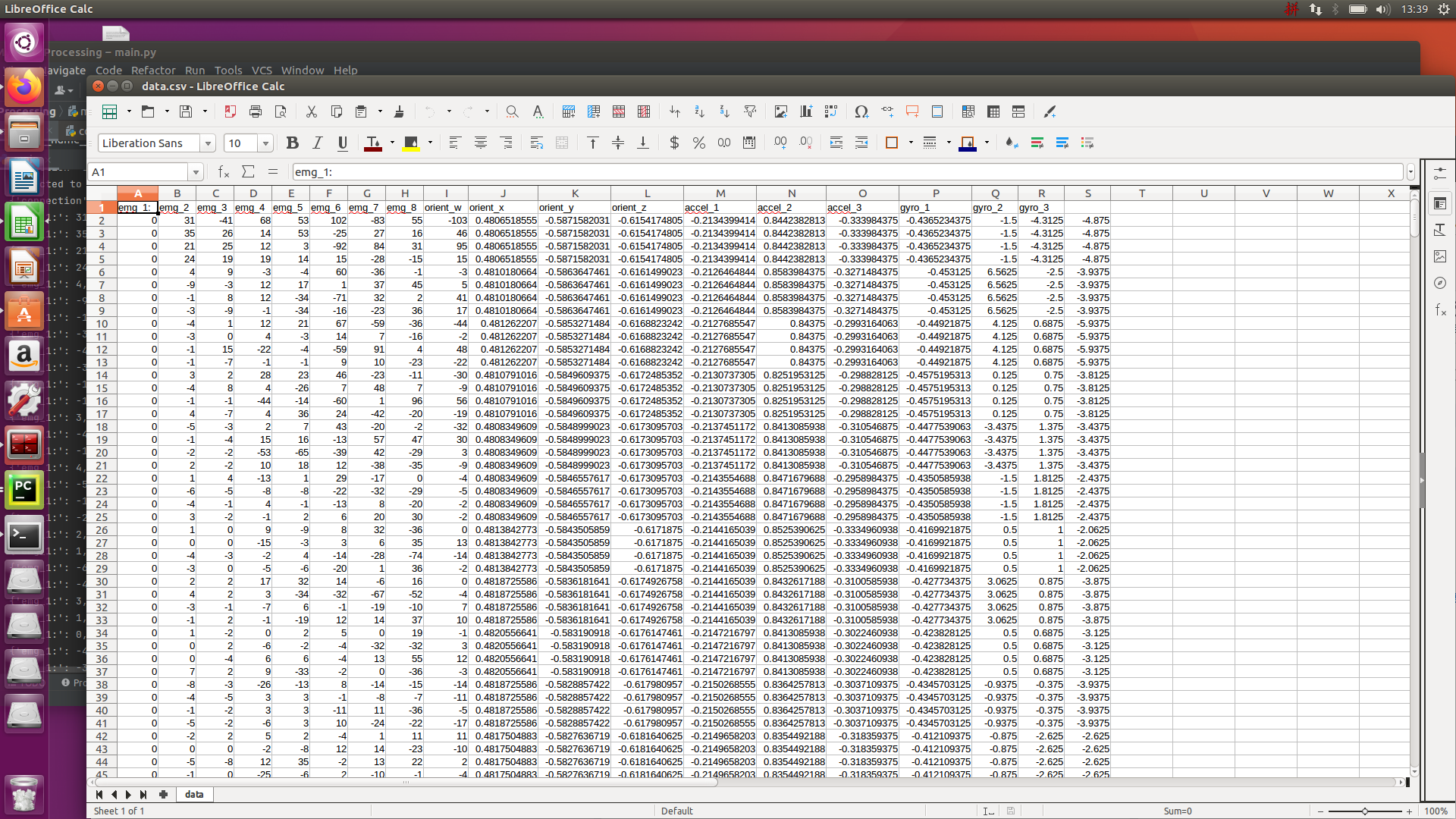 linux平台基于python语言的MYO手环手势识别开发（一）_myo设备中的imu数据-CSDN博客