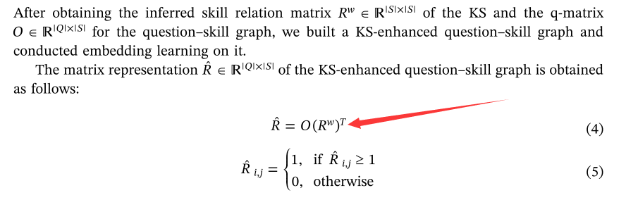 Knowledge structure enhanced graph representation learning model for ...