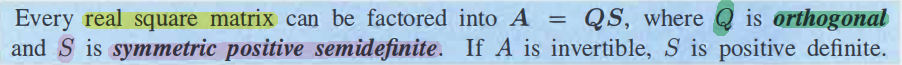 极分解：A=QS-CSDN博客