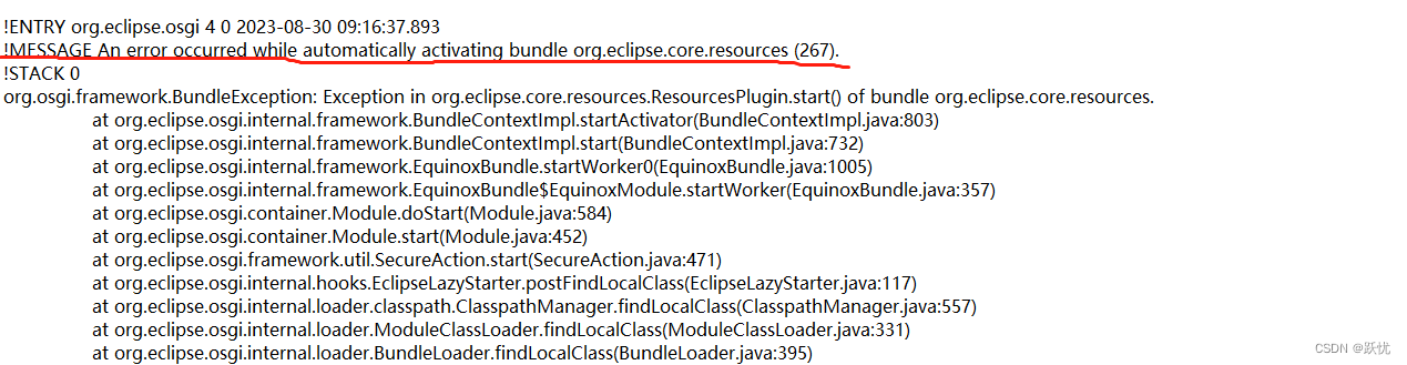 关于workbench启动报错，an error has occurred.see the log file，日志报：!MESSAGE Application error_安装wrwb报 ...