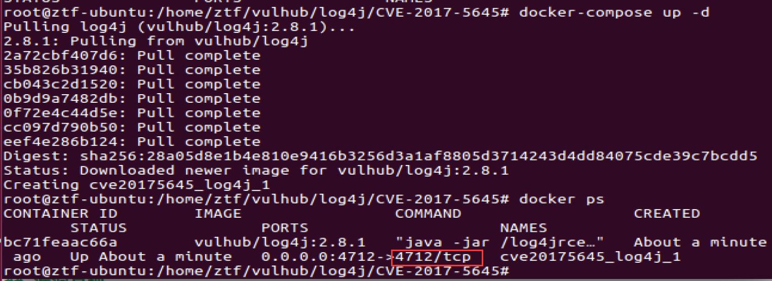 vulhub-log4j漏洞复现_使用ysoserial复现log4j2漏洞-CSDN博客