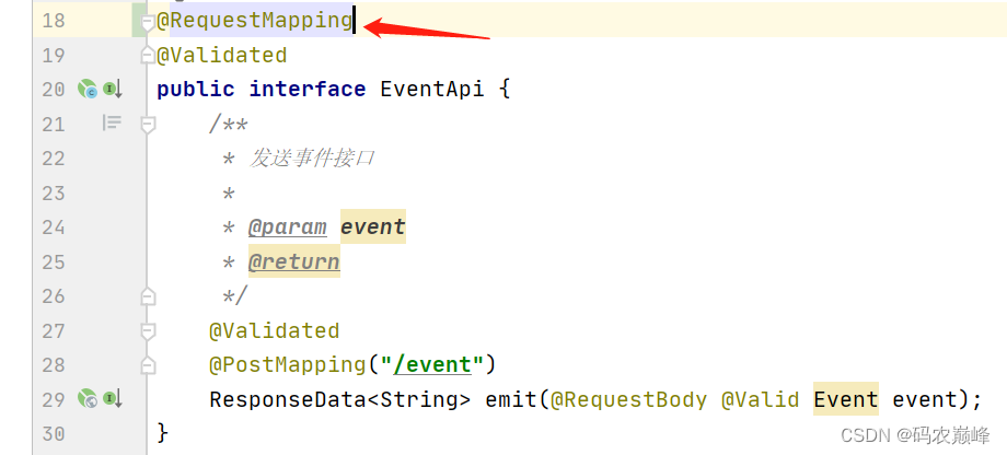 启动报错 Requestmapping Annotation Not Allowed On Feignclient Interface Csdn博客