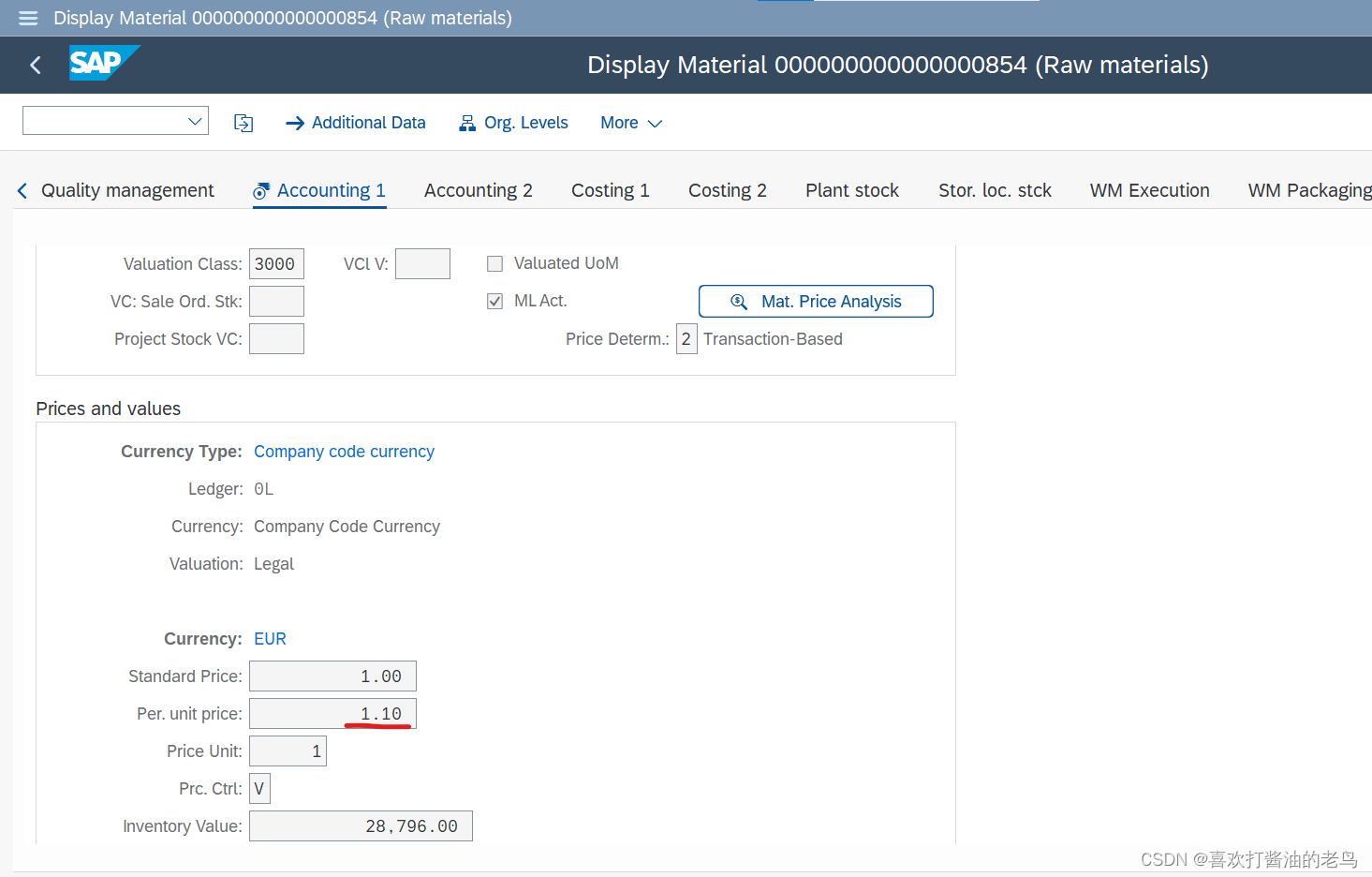 SAP MM MR21修改过的移动平均价才能出现在该物料主数据修改历史_sap mr21-CSDN博客