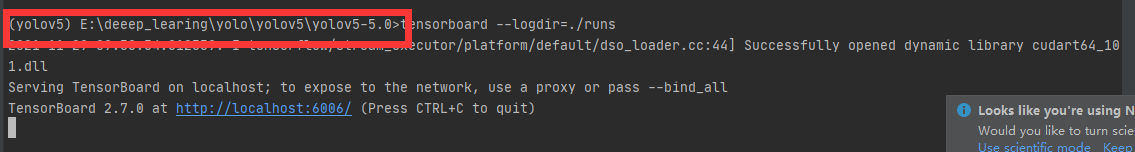 成功解决：yolov5 中 tensorboard 打不开_yolov5 tensorboard 无法访问-CSDN博客