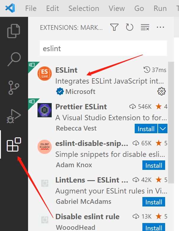 如何在VScode工具中配置eslint代码检查并动态提示_vscode eslint 提示-CSDN博客