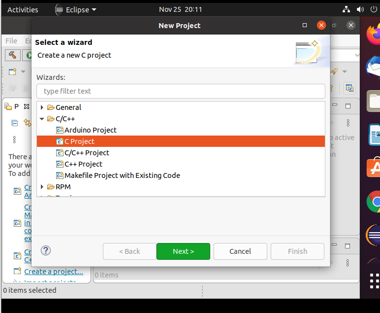 ubuntu下Eclipse编写、运行c程序_eclipse怎么运行c程序-CSDN博客