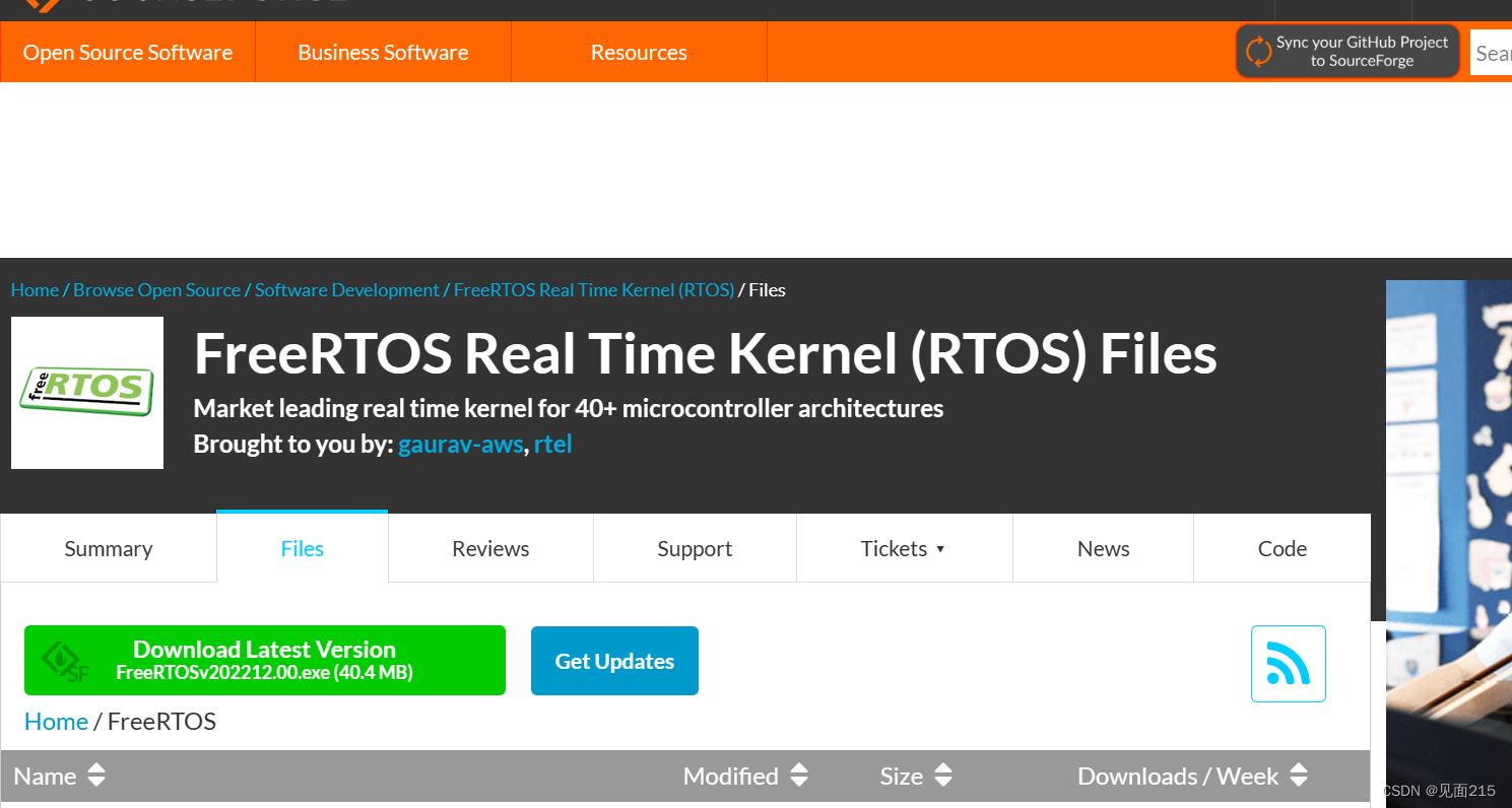 FreeRTOS托管网址-CSDN博客