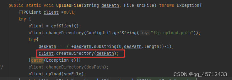 JAVA FTPClient找不到路径_java ftp系统找不到指定的路径-CSDN博客