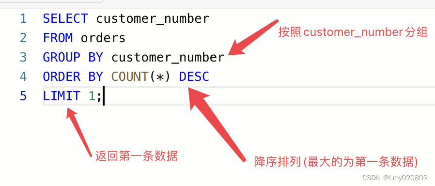 力扣sql586 订单最多的客户力扣sql测试第586题 Csdn博客 