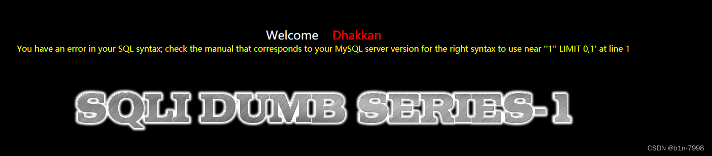 sqli-labs 1-10(GET型注入)新手通关详解(高手误入)_sqllabs前十关-CSDN博客