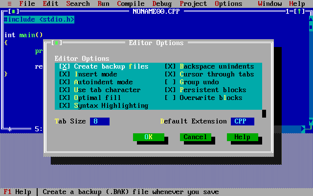 【C/C++】在Dosbox安装和体验Turbo C++ 3.0_Takanawa-door的博客-CSDN博客_dosbox turbo安卓教程