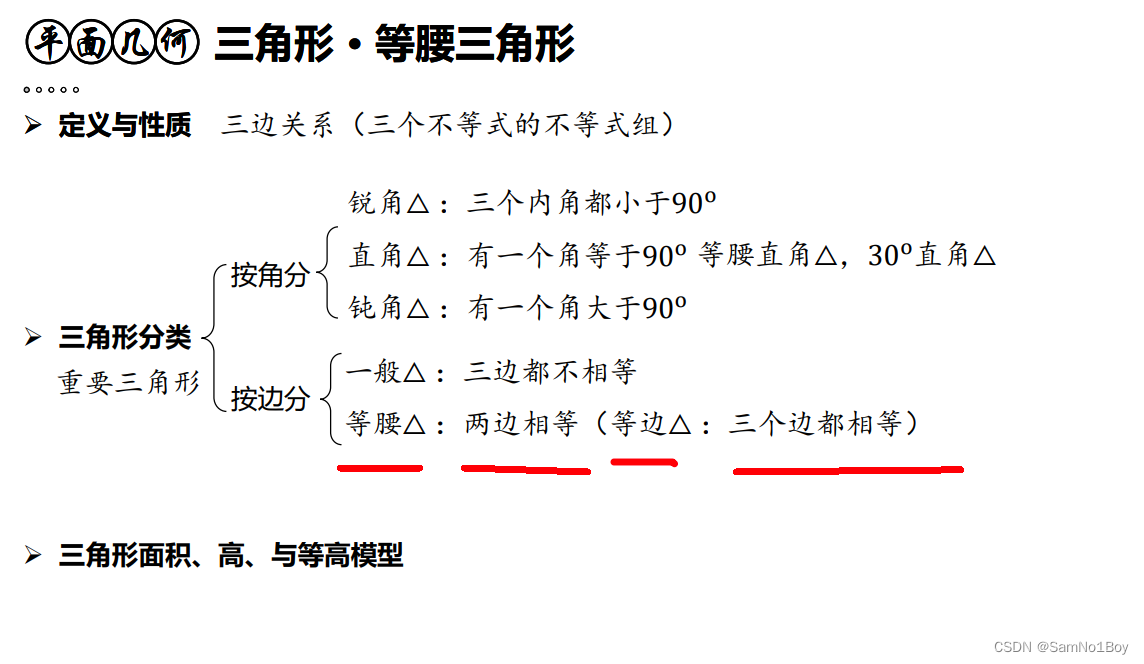 「2024」预备研究生mem-等腰三角形&等边三角形&等高模型(上)-CSDN博客