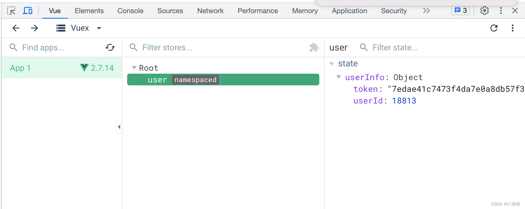 Vue 浏览器调试工具中，为何不显示vuex数据调试工具没有出现vuex Csdn博客