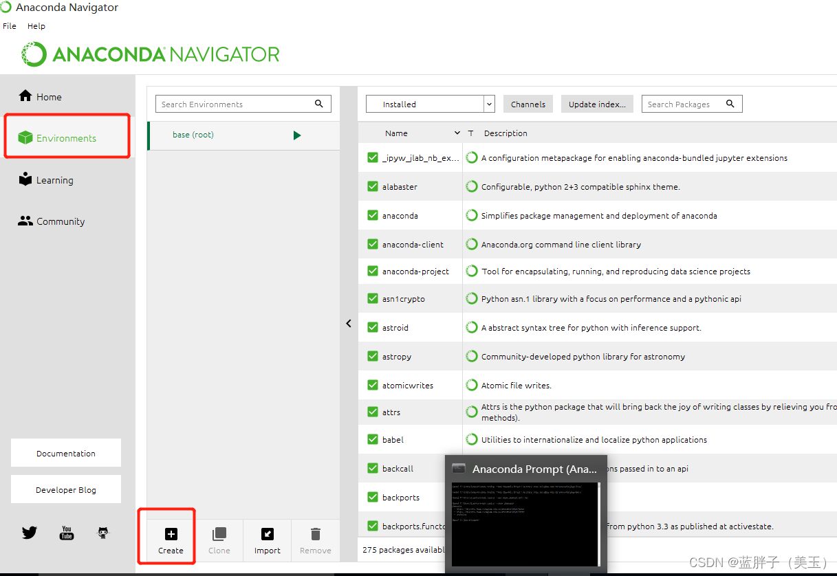 Anaconda下载安装及简单使用_anaconda prompt下载-CSDN博客