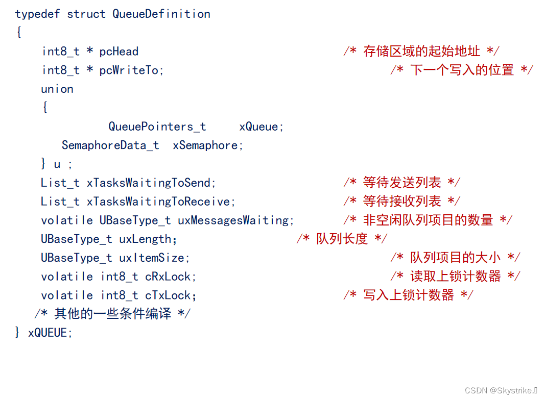 Freertos学习笔记(6)rtos全局结构体 Csdn博客