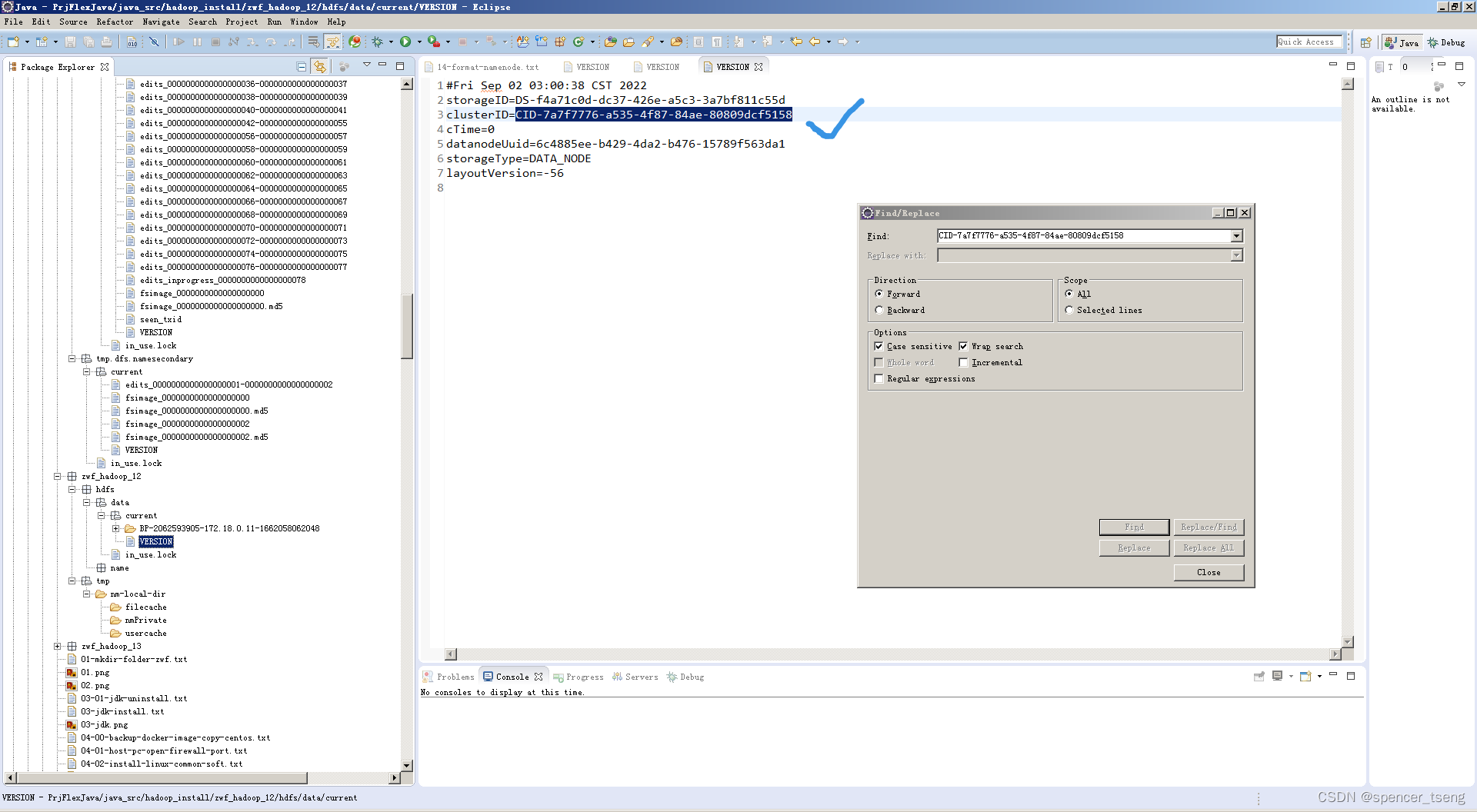 Hadoop File Could Only Be Replicated To 0 Nodes Instead Of Minreplication 1 Csdn博客