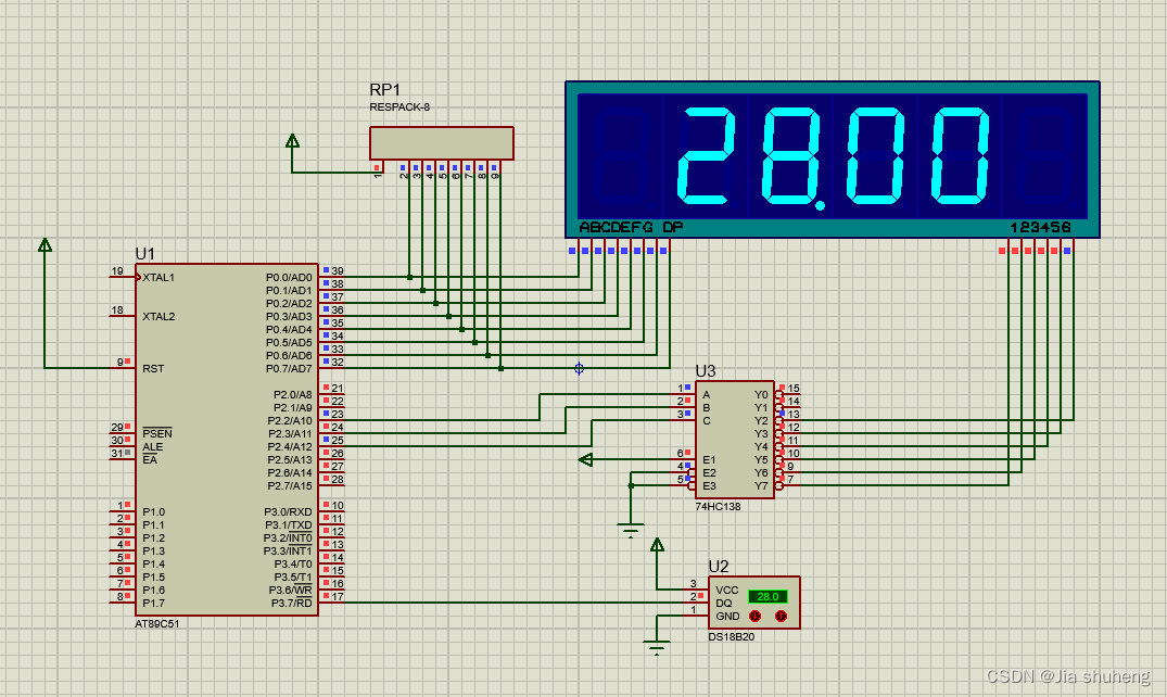 26 DS18b20 LED显示_ds18b20控制led-CSDN博客
