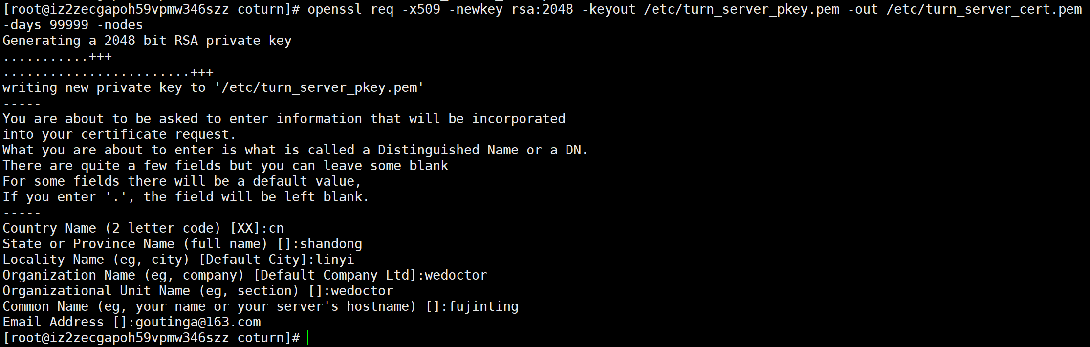 Centos7搭建coturn服务器_centos7 coturn-CSDN博客