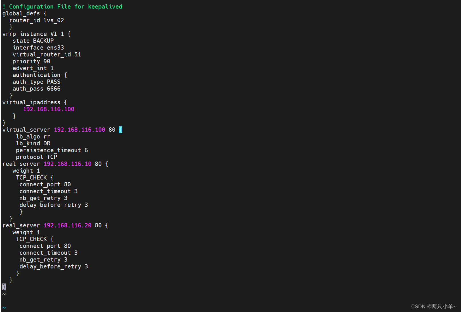 LVS+Keepalived+nfs 集群_lvs nfs-CSDN博客