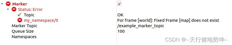 解决No tf data. Actual error: Fixed Frame [world] does not exist错误-CSDN博客