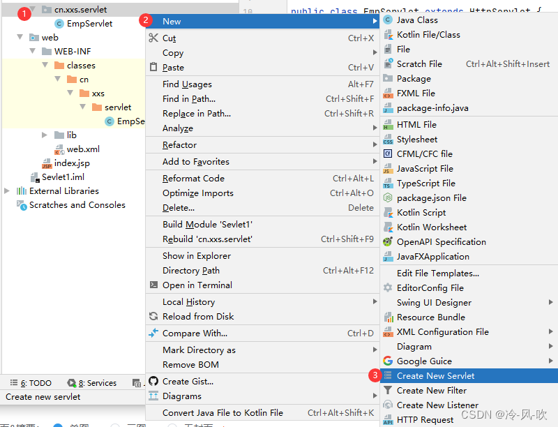IDEA创建Servlet环境搭建及测试程序------图文详解_idea部署servlet-CSDN博客