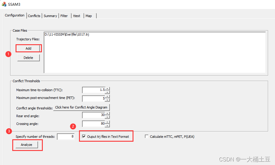 【Vissim仿真--车辆轨迹可视化】_ssam软件-CSDN博客