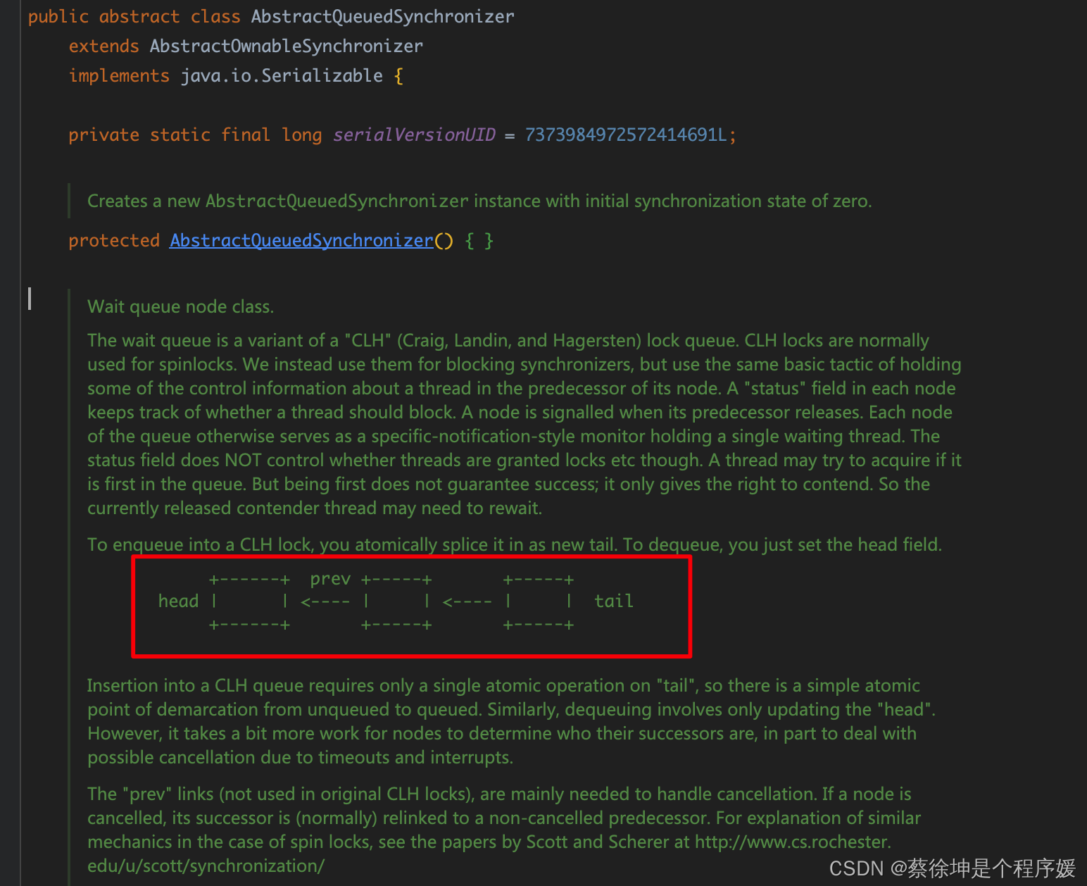 为什么AQS使用双向链表_aqs为什么用双向链表-CSDN博客