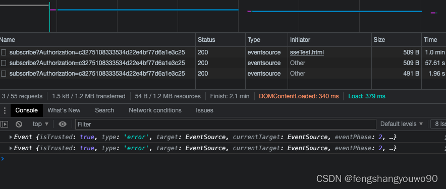 本人关于sse遇到的一些坑_sse source.addeventlistener没有触发-CSDN博客