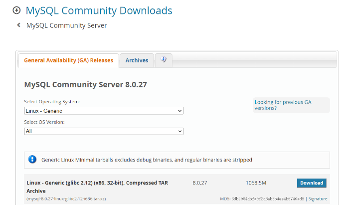 Linux Mysql8 安装_linux安装mysql8-CSDN博客
