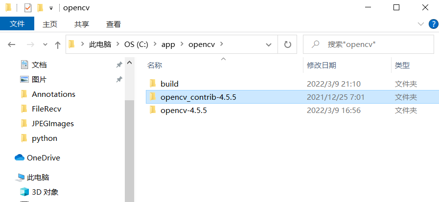 windows安装配置opencv opencv_contrib_opencv contrib-CSDN博客