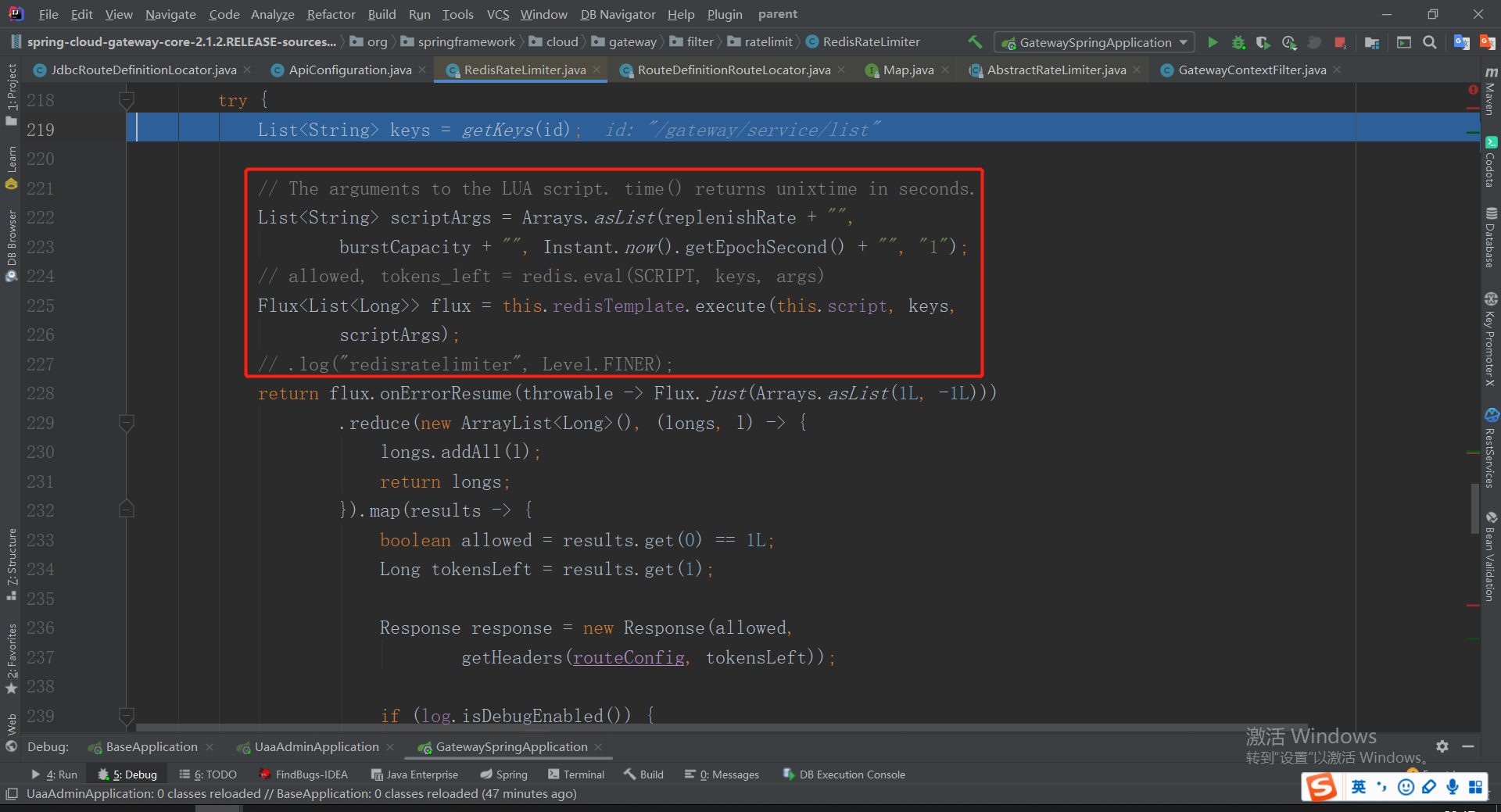 Springcloudgateway限流 Redisratelimiter问题记录cannot Resolve Property Redis Rate Limiterreplen Csdn博客