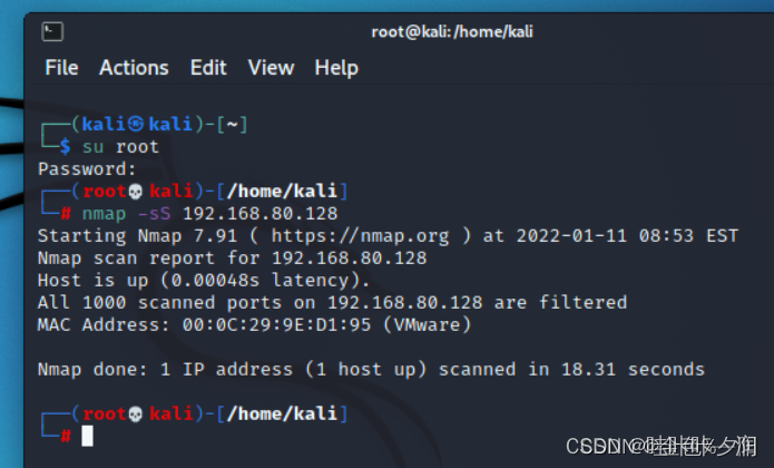 iptables防止nmap扫描以及binlog详解_nmaplowercheck-CSDN博客