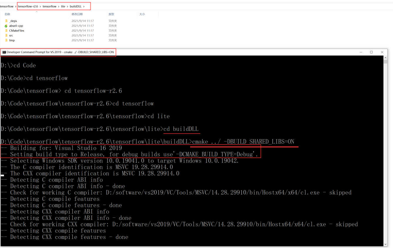 手把手教你实现Tensorflow Lite动态库编译（适用于Windows端模型部署）_tensorflow lite pc-CSDN博客