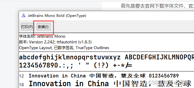 给 visual studio 和 vscode 都换上 JetBrains Mono 字体_怎样将vs2022 设置和vscode一样字体-CSDN博客