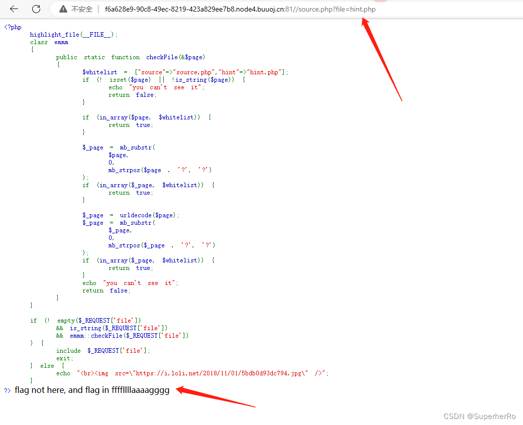[HCTF 2018]WarmUp-CSDN博客