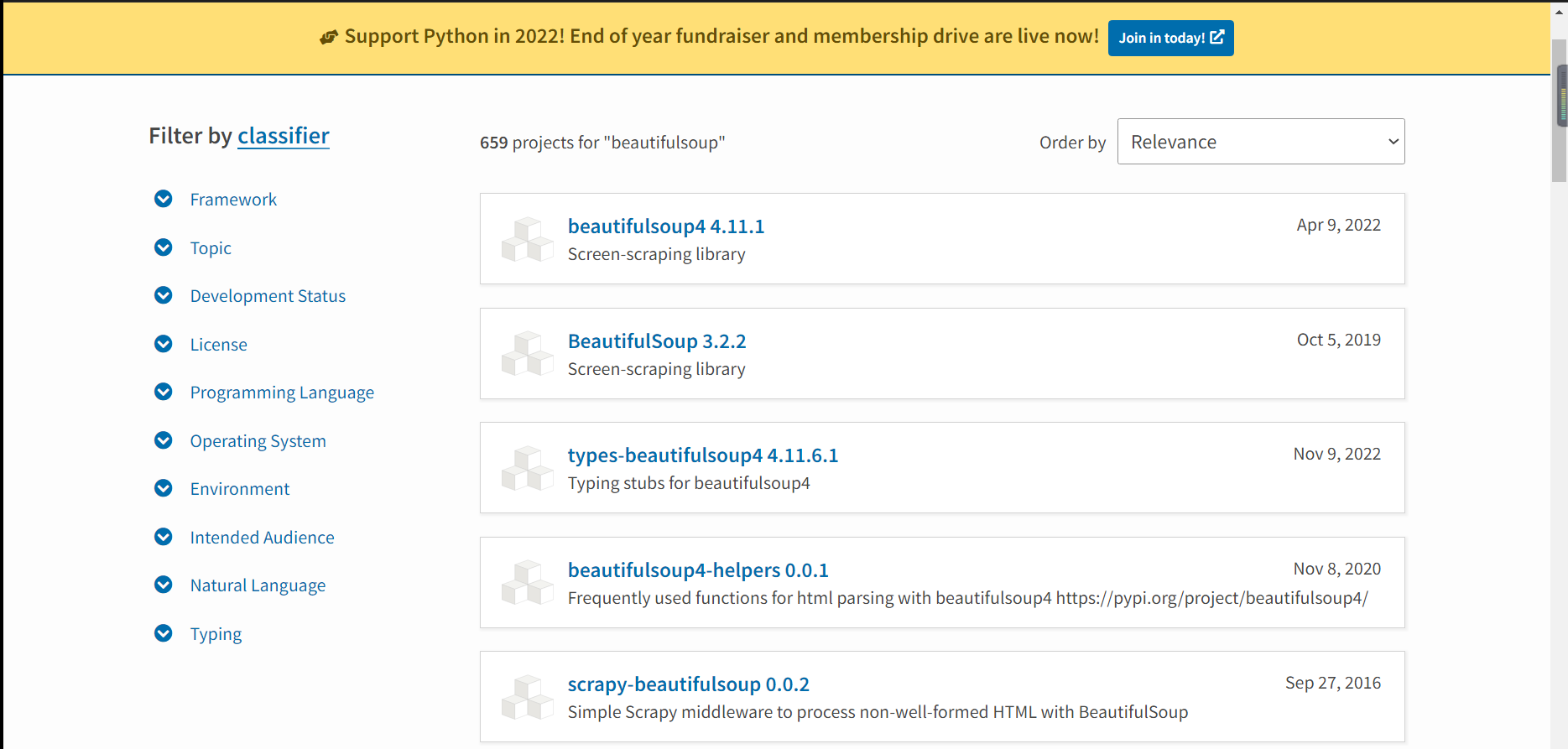 python3.7 安装beautifulsoup4 4.11.1_beautifulsoup4==4.11.1-CSDN博客