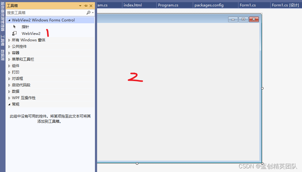 .Net WebView2 项目，实现 嵌入 WEB 页面 Chromium内核_net webview2界面如何显示-CSDN博客