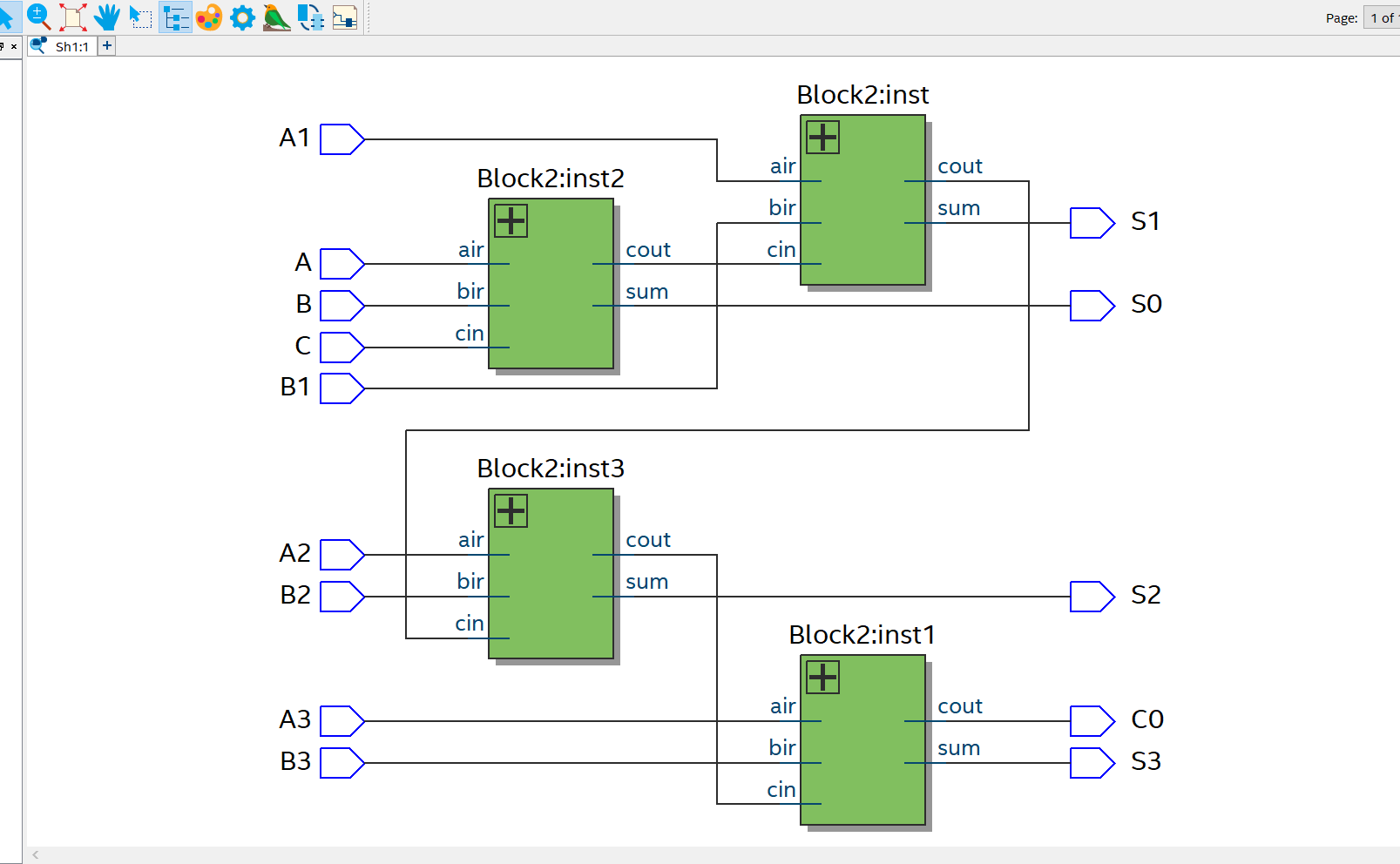 Fpga实验全加器fpga全加器的实验原理 Csdn博客