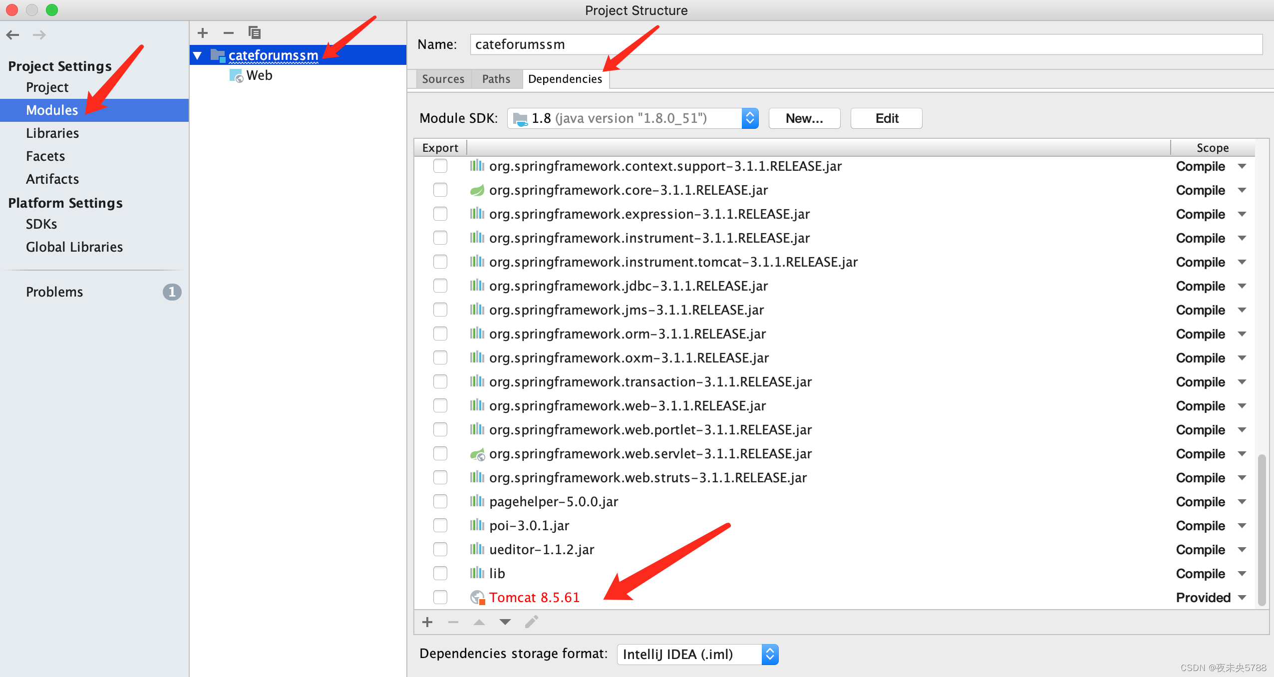 Idea中报错解决方案：error Java 程序包rvlet不存在java 程序包javax