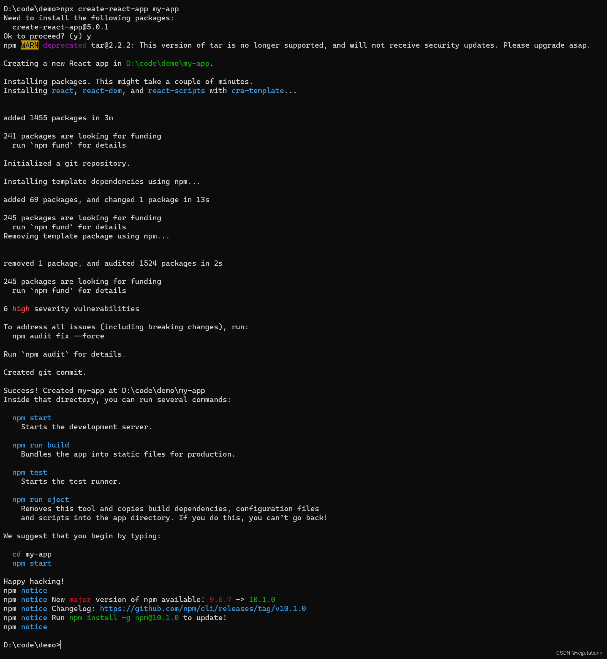 React 安装及构建新项目reactjs下载安装 Csdn博客 