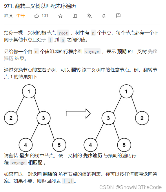 365天挑战leetcode1000题——day 104 使括号有效的最少添加 翻转二叉树以匹配先序遍历 让字符串成为回文串的最少插入次数