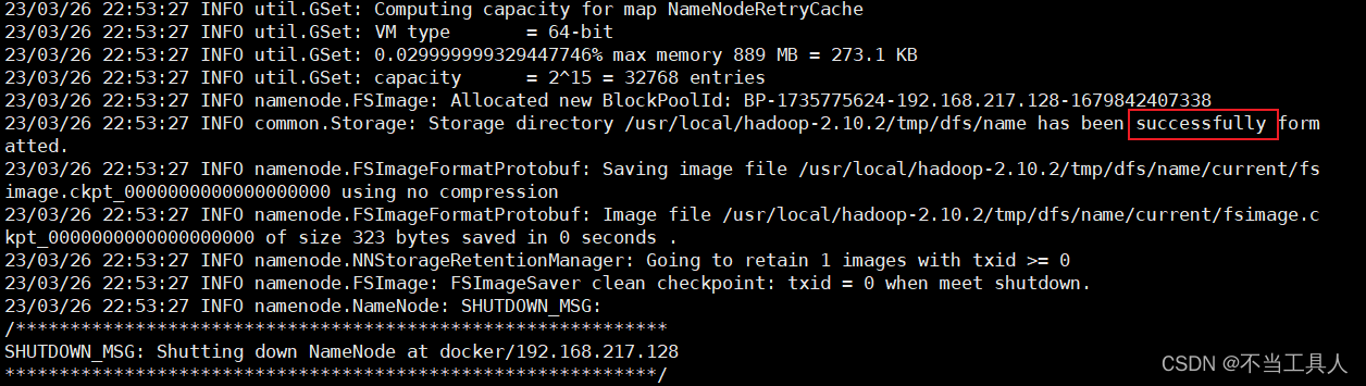CentOS 7下搭建伪分布式hadoop2.10.2_centos hadoop2.10.2 eclipse-CSDN博客
