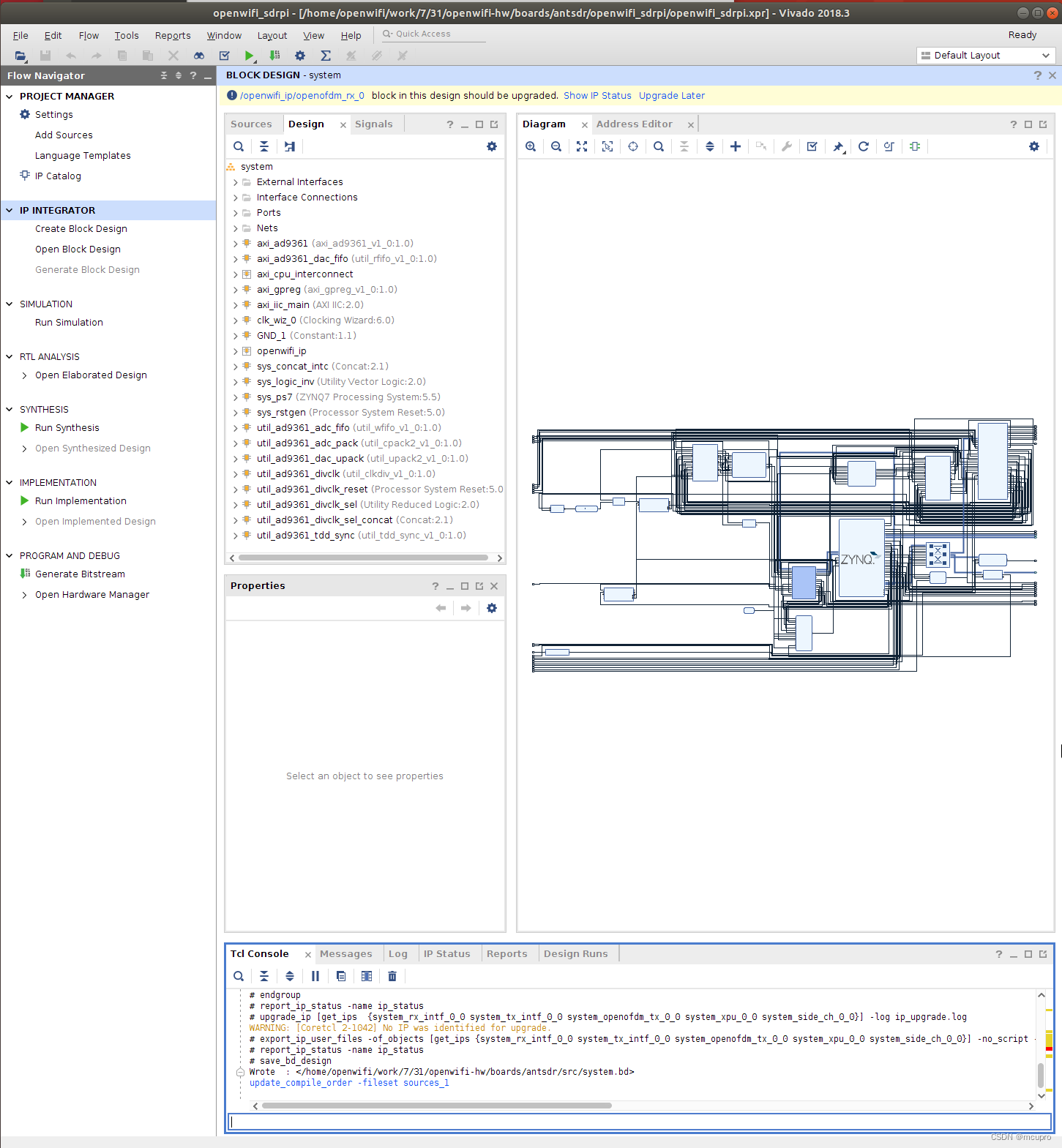 OPENWIFI实践1：下载并编译SDRPi的HDL源码_openwifi编译工具下载-CSDN博客