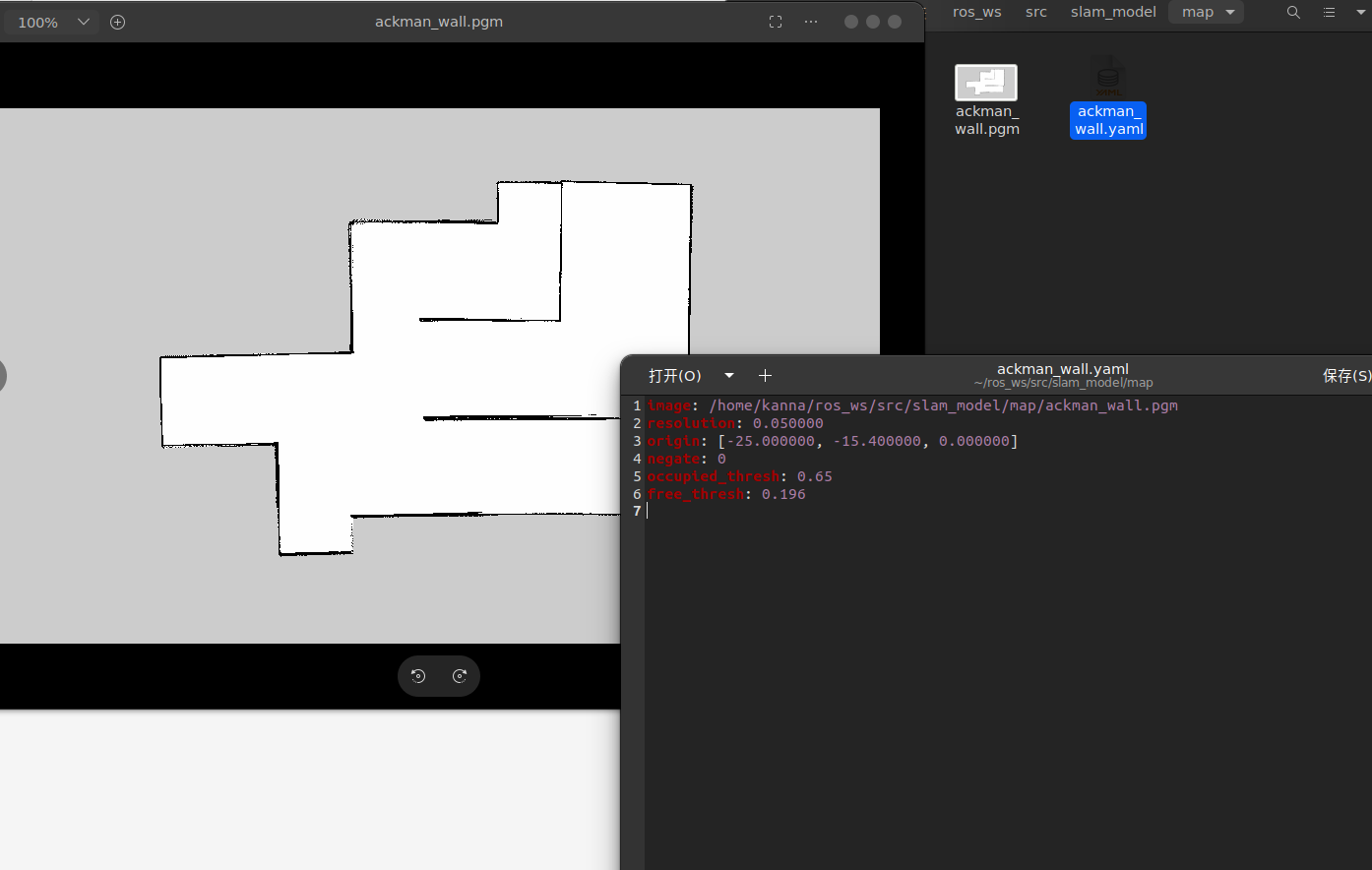 ROS学习记录15【SLAM】仿真学习4——使用gmapping建图与保存地图_slam 地图 格式 gmapping-CSDN博客