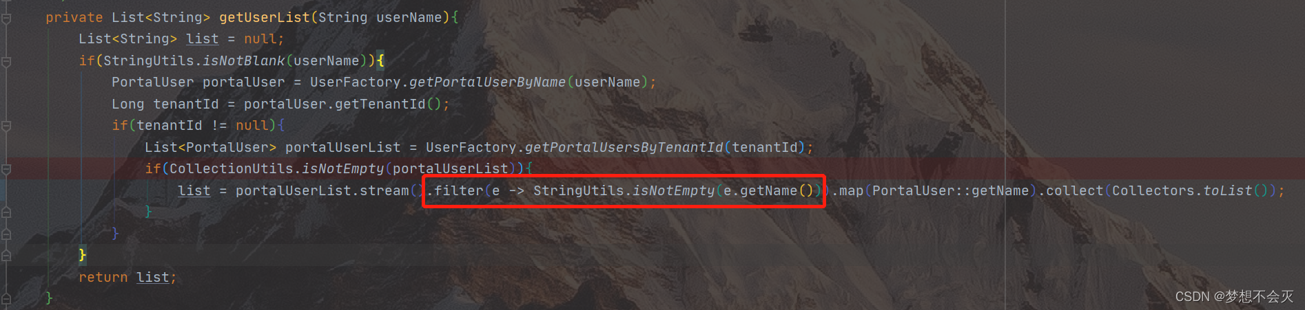 list调用stream().collect方法报错空指针异常_stream() .collect(collectors.groupingby())空指针异常-CSDN博客