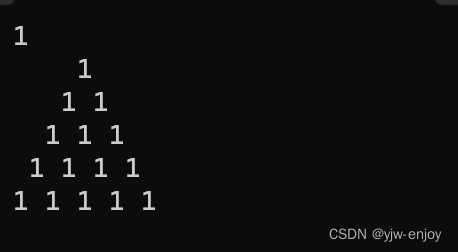 用C语言，实现一个五层的字符金字塔。_c语言金字塔代码5层-CSDN博客