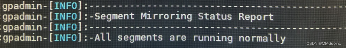 greenplum 集群初始化问题总结_greenplum重新初始化-CSDN博客