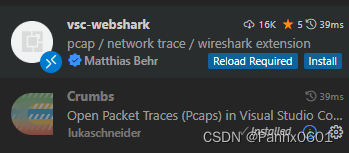 VSCode配置插件远程查看pcap文件_vsc-webshark-CSDN博客