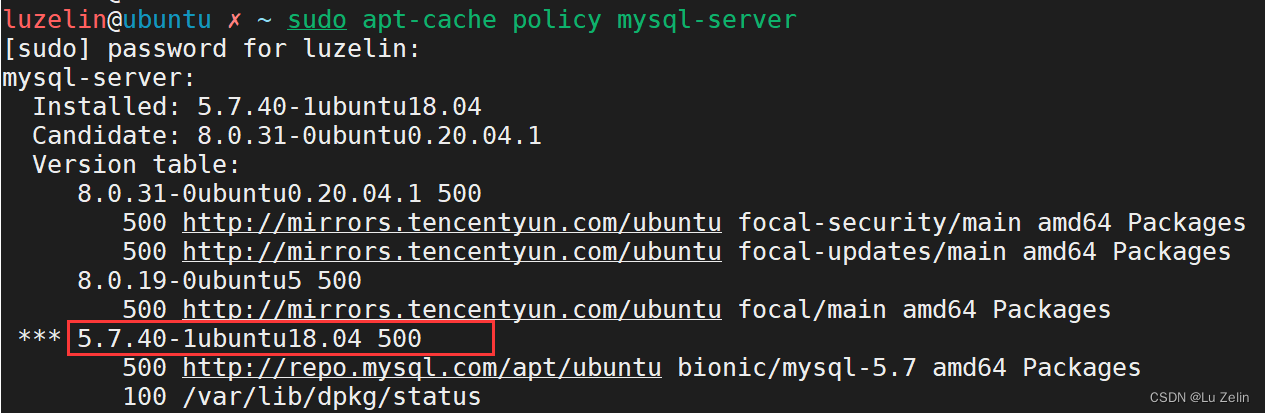 MySQL的卸载与安装_卸载mysql-apt-config.deb包-CSDN博客